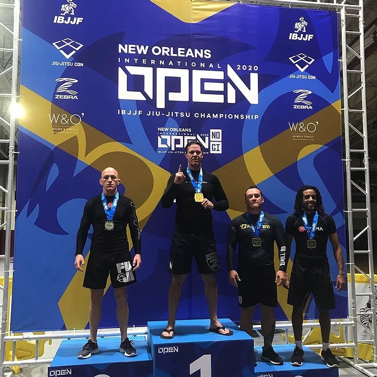 Chris Bower claims Gold in weight. Silver in open Weight at the IBJJF ...