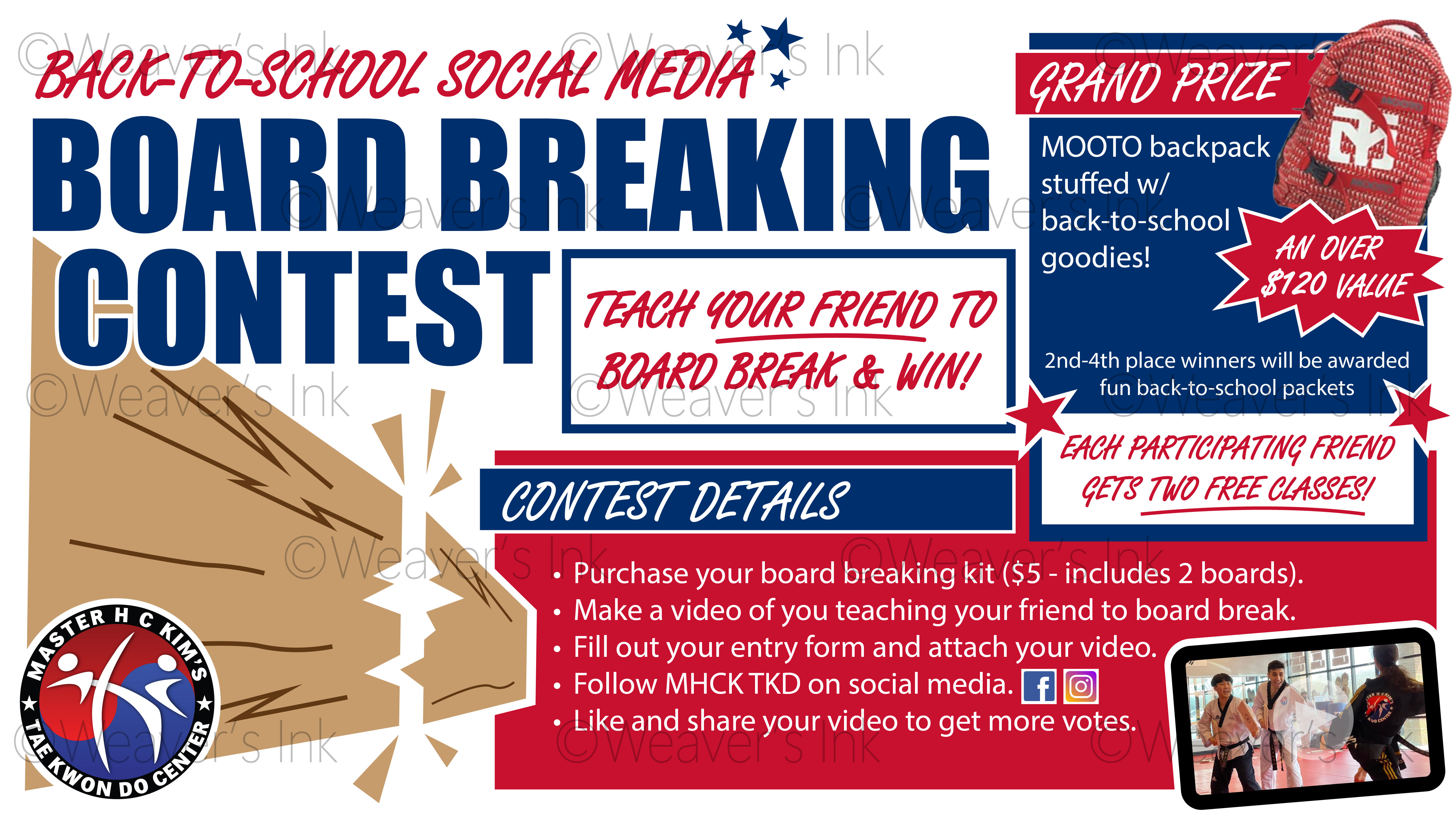 Teach A Friend Board Breaking - Social Media Contest