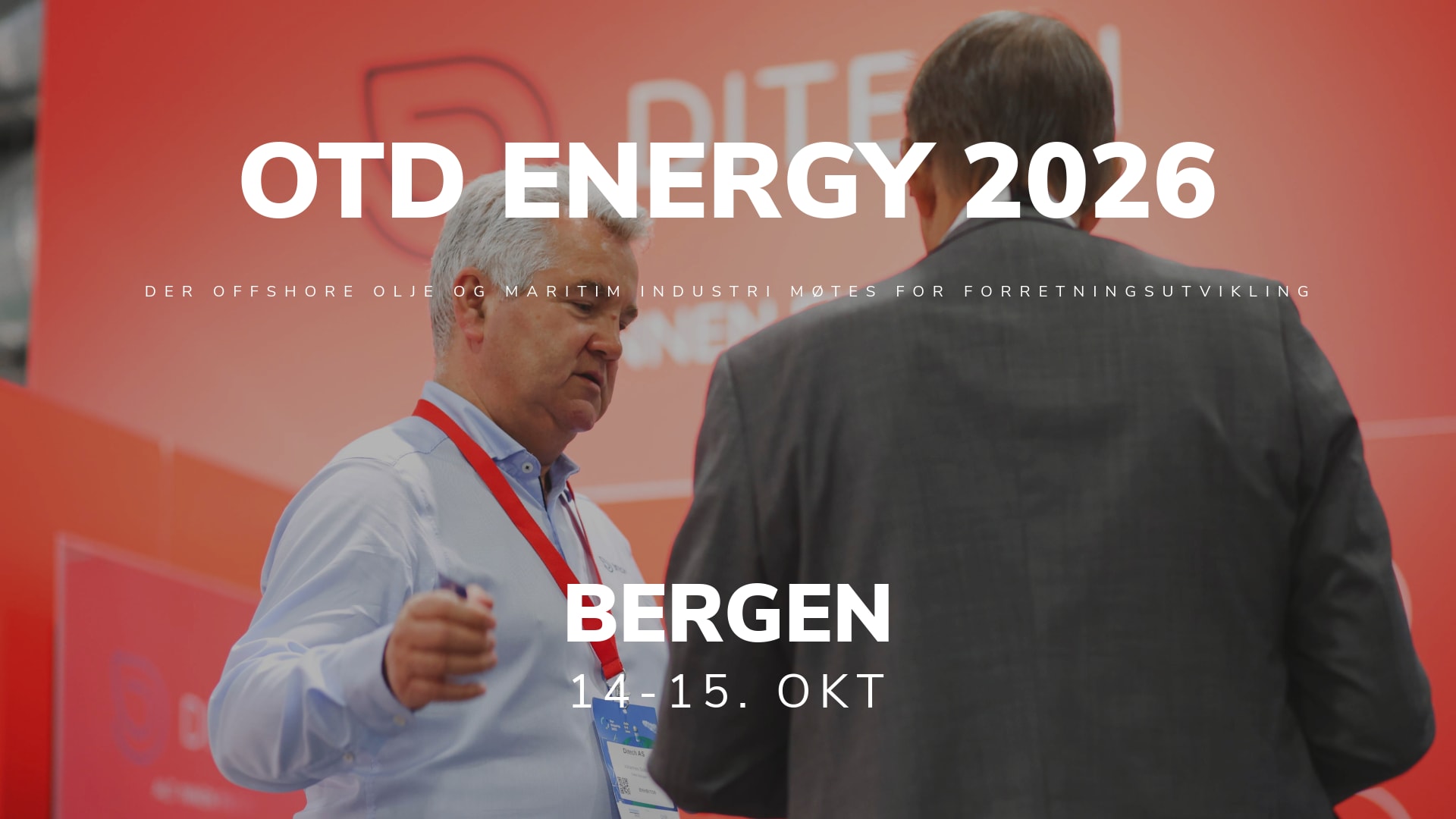 Ditech at OTD Energy 2026 | Filtration for energy and offshore