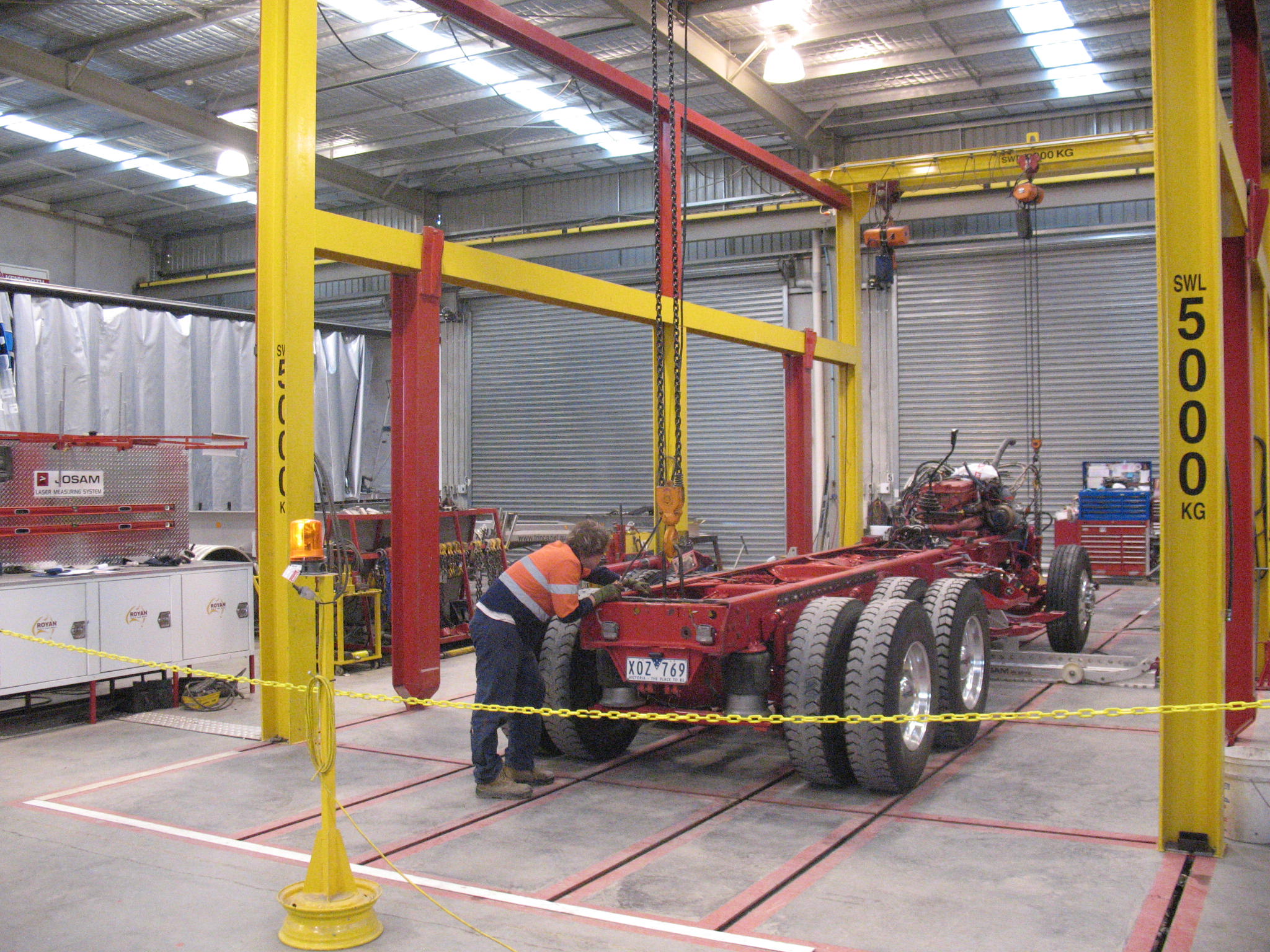 Truck & Trailer Chassis Alignment New Zealand| Royans