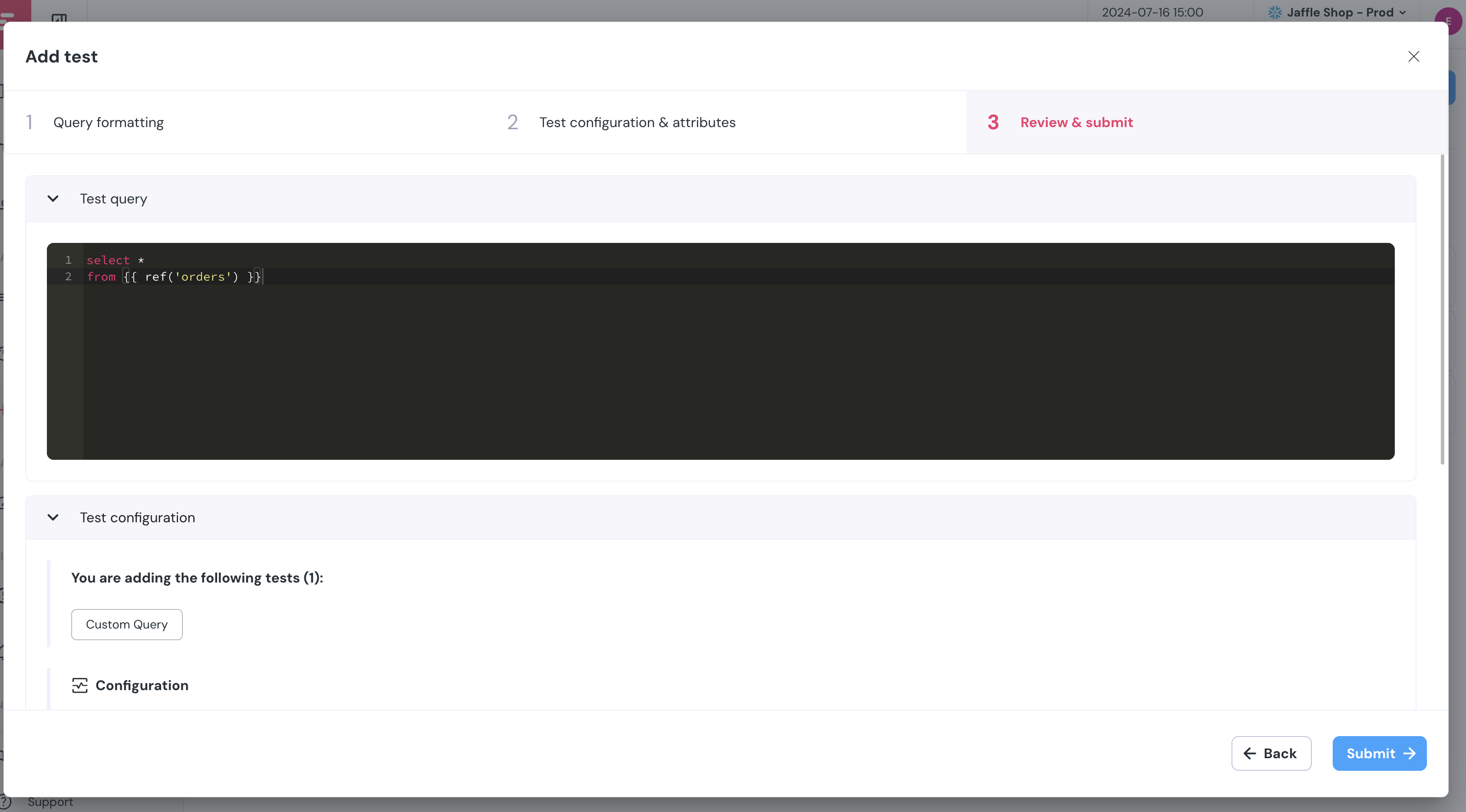 Custom Sql Tests Elementary