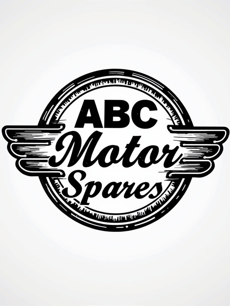 ABC motor spares logo / Coloring Page / Learning Corner