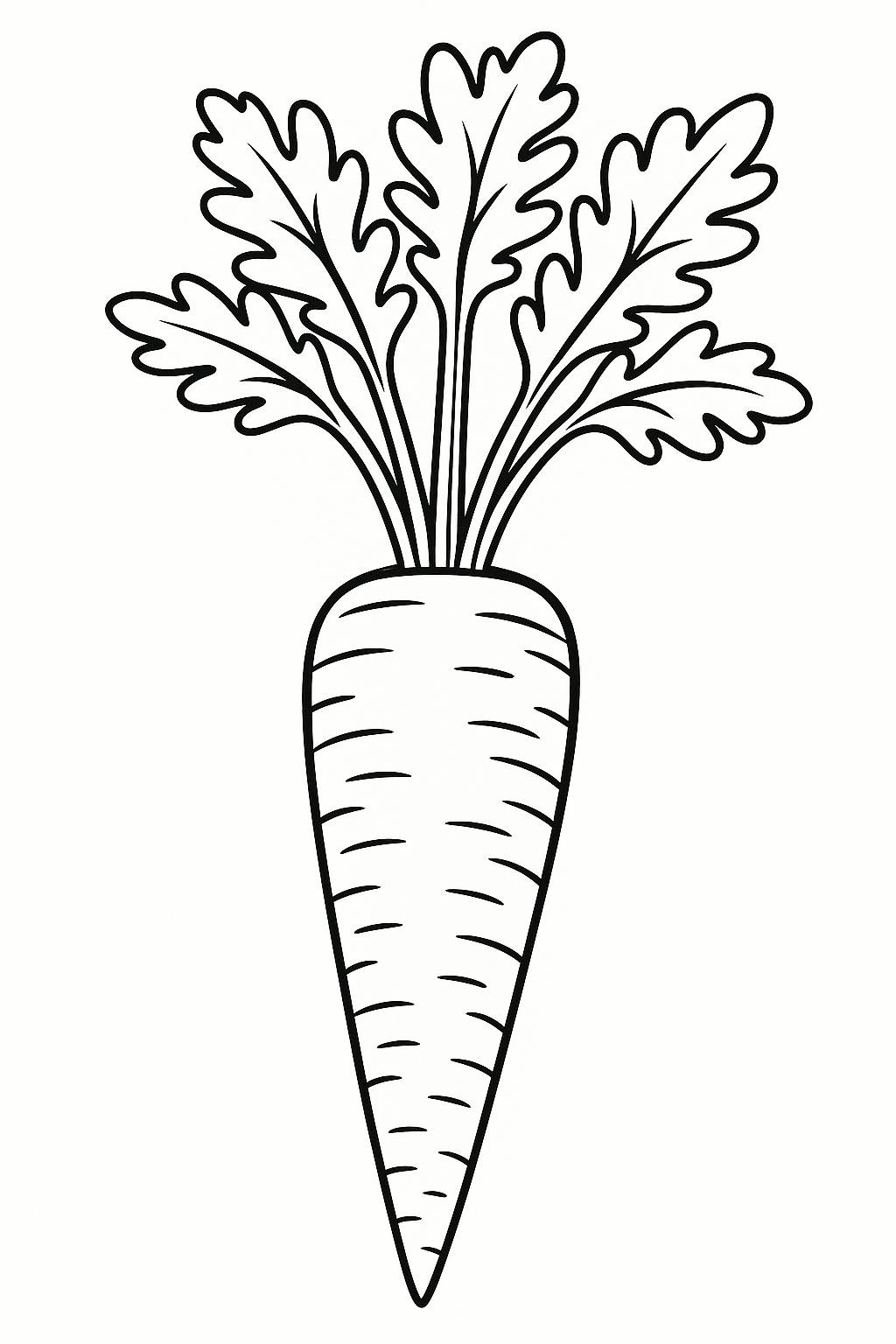 Carrot / Coloring Page / Learning Corner