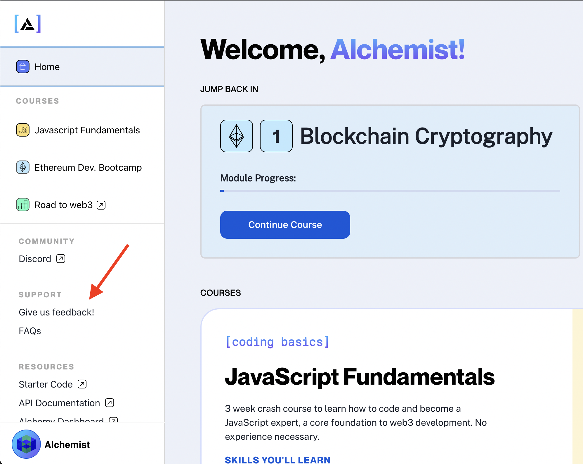 Alchemy University - Blockchain and Crypto
