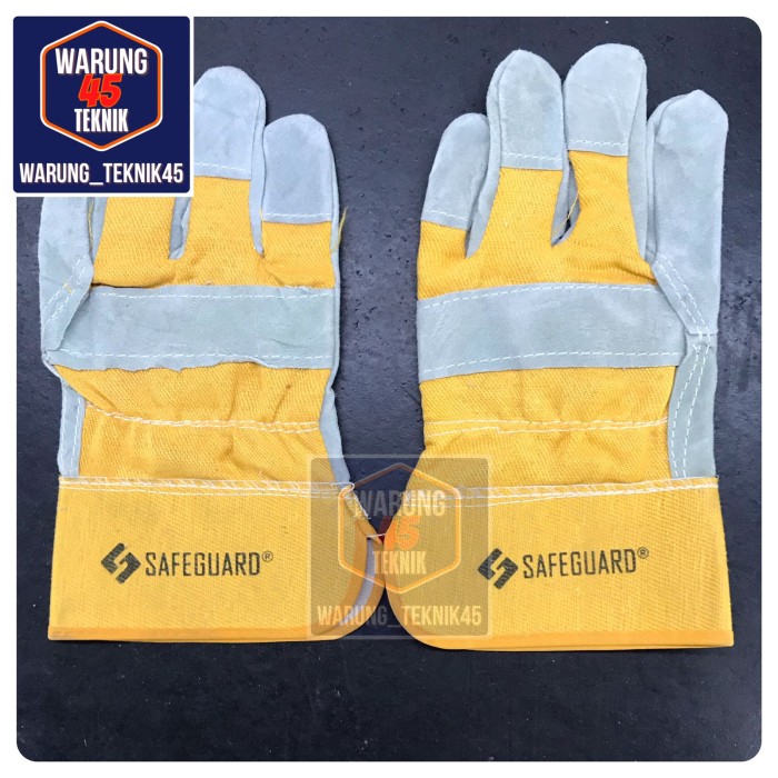Jual SARUNG TANGAN LAS KULIT KOMBINASI KANVAS 10 INCH SAFEGUARD di ...