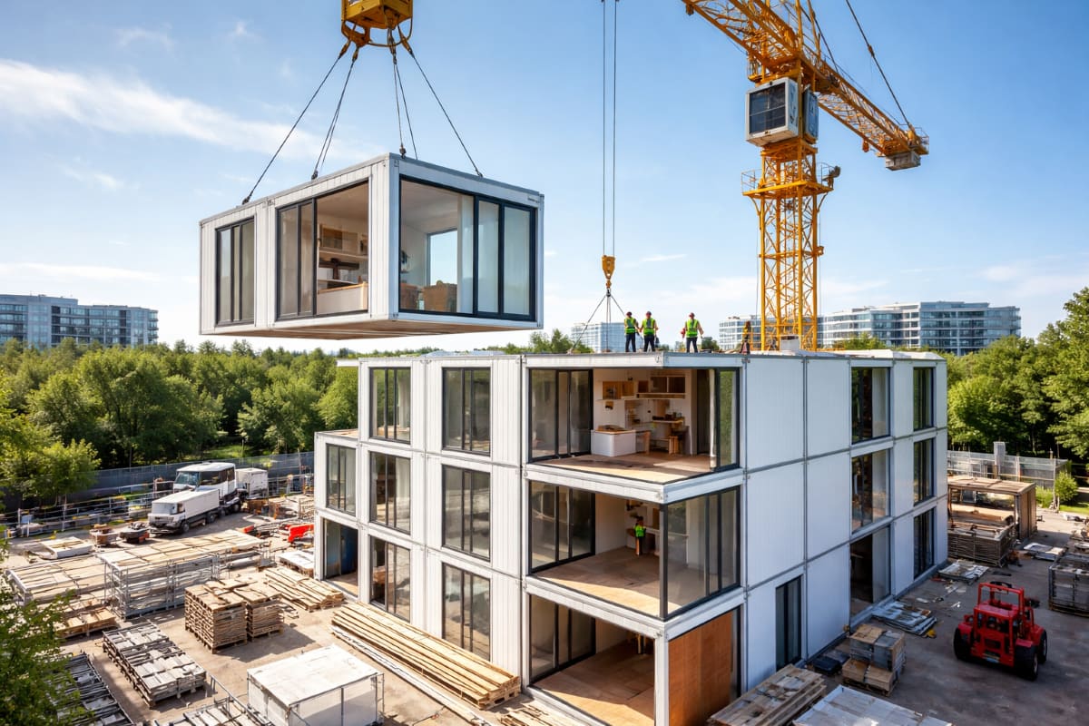 Modular construction: Building for a reusable future