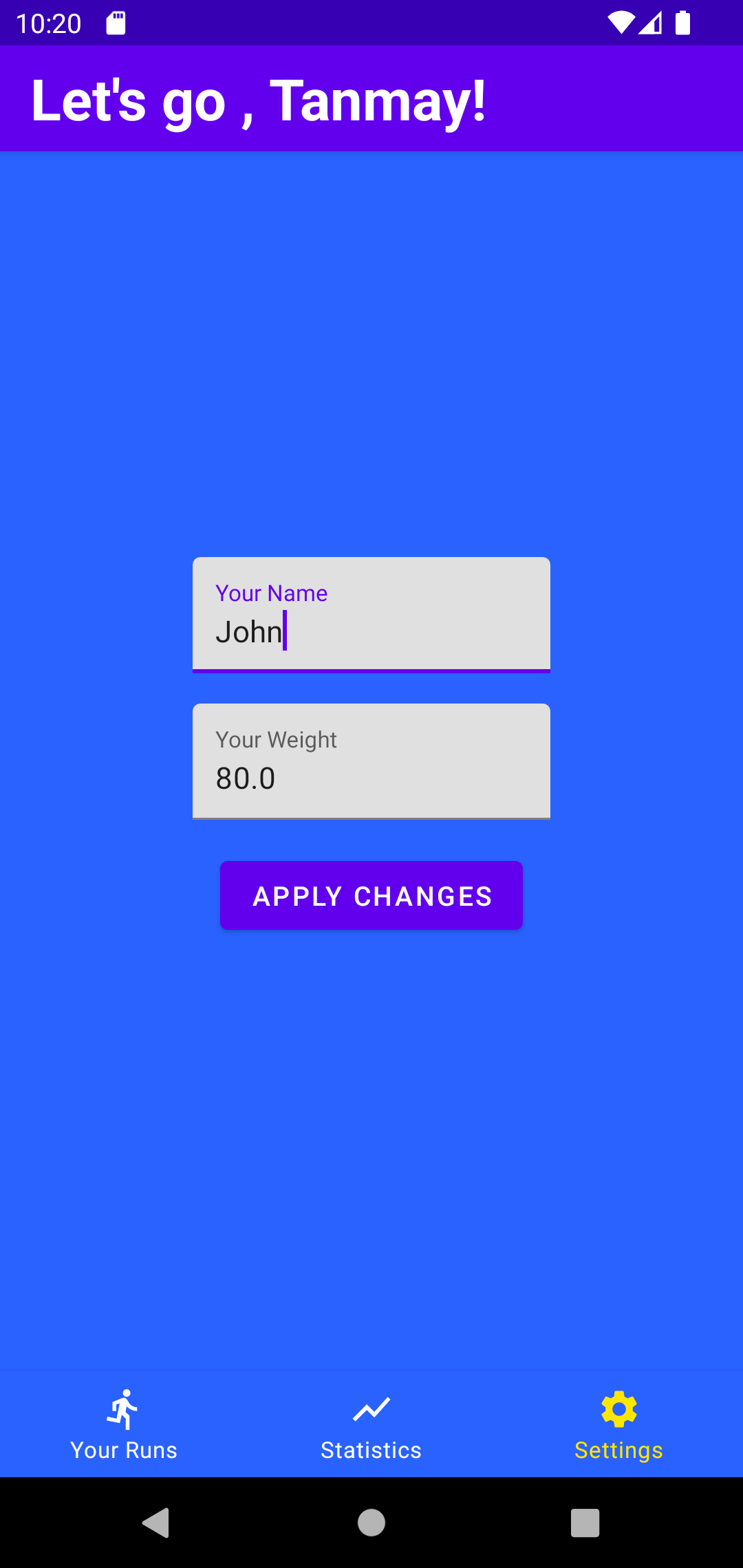 GitHub - tanmaySinha16/RunningApp