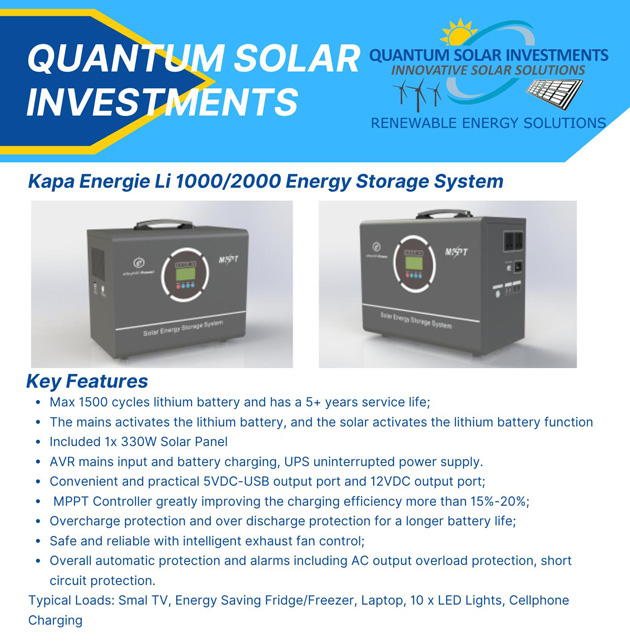 QUANTUM SOLAR INVESTMENTS, NAMIBIA - Businesses in Windhoek
