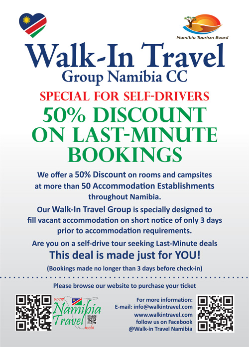 WALK-IN TRAVEL GROUP cc - Businesses in Namibia