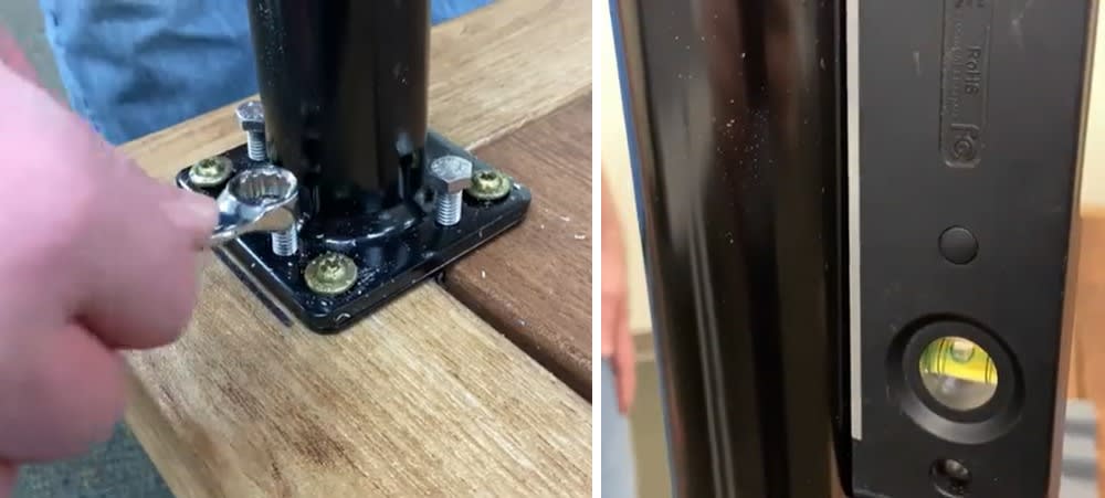 On the Level with Patriot Leveling Post Mounts - DIYHomeCenter