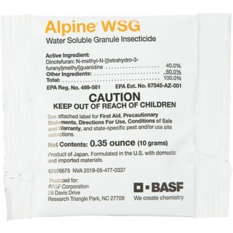 Dinotefuran Active Ingredient, Alpine