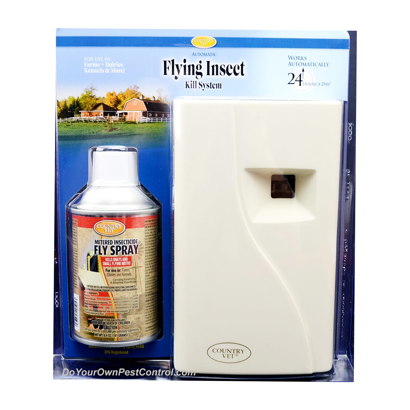 Country Vet 30 Day Flying Insect Control Kit | Free Shipping