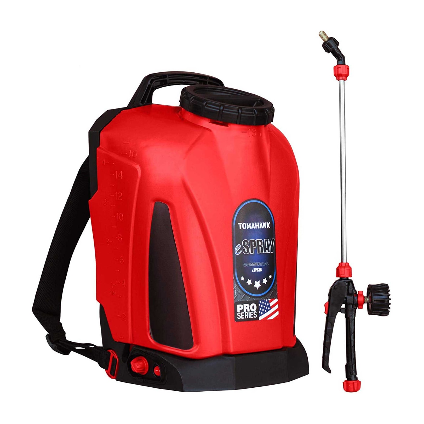Tomahawk 4.7 Gal Battery Powered Backpack Sprayer