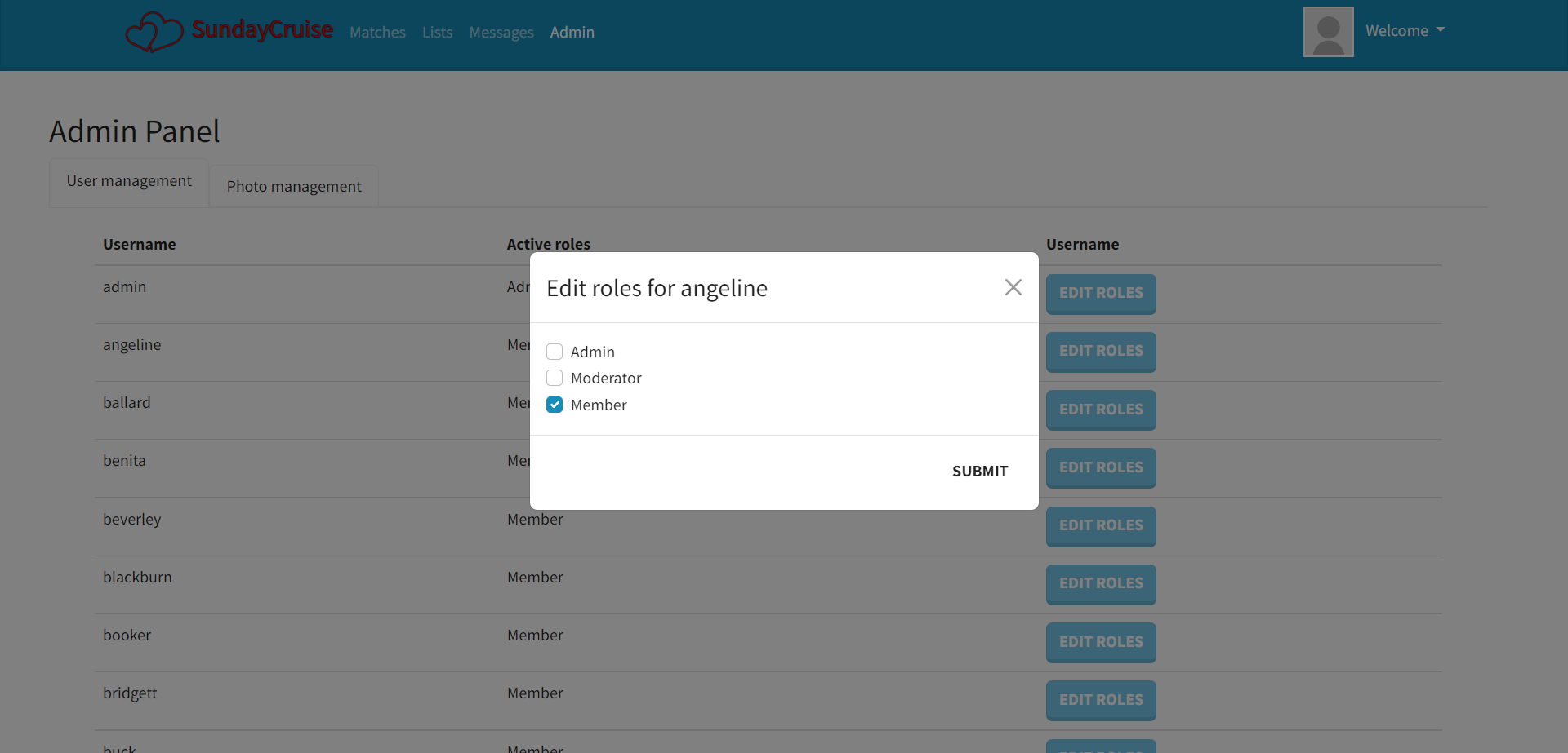GitHub - ChrisShim98/DatingApp: Dating Web Application