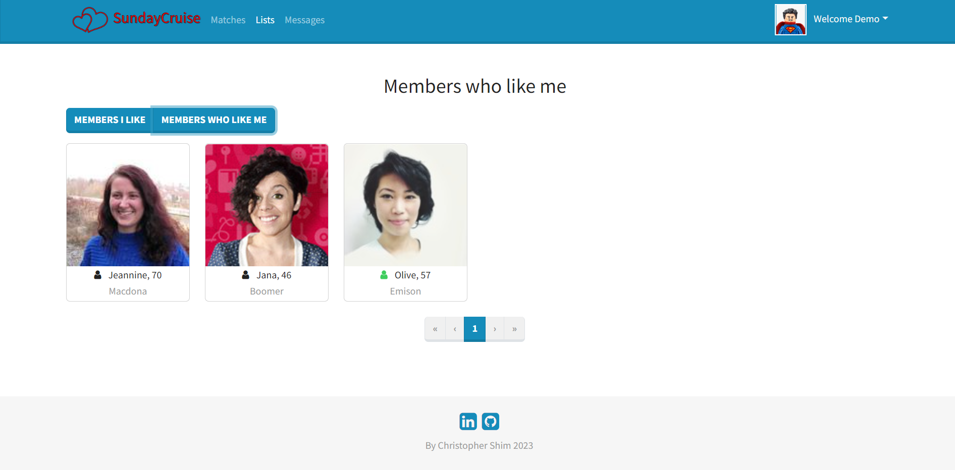 GitHub - ChrisShim98/DatingApp: Dating Web Application