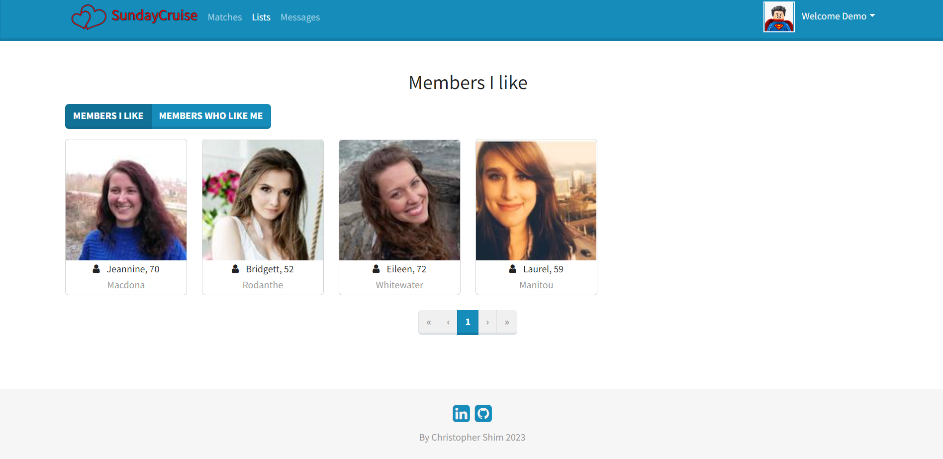 GitHub - ChrisShim98/DatingApp: Dating Web Application