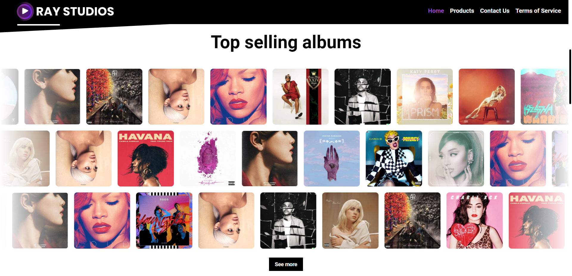 GitHub - ChrisShim98/raystudios: Digital Music Storefront