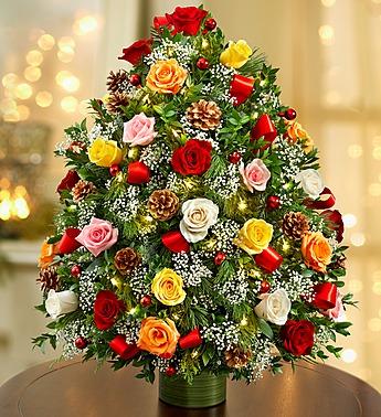 Holiday Flower Tree® Luxury Flower Delivery Gaylord MI - Rosemary ...