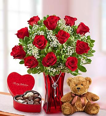 Abundant Love Premium Long Stem Roses Flower Delivery Philadelphia PA ...