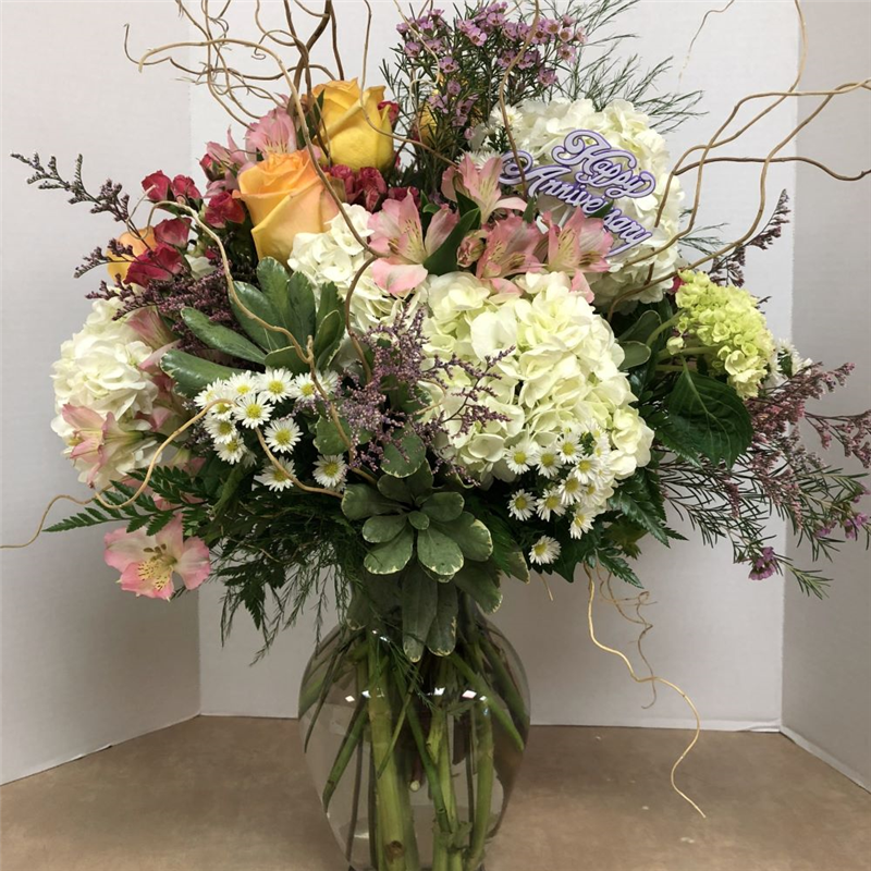 Wild Garden Arrangement Flower Delivery The Villages FL - Plantation ...
