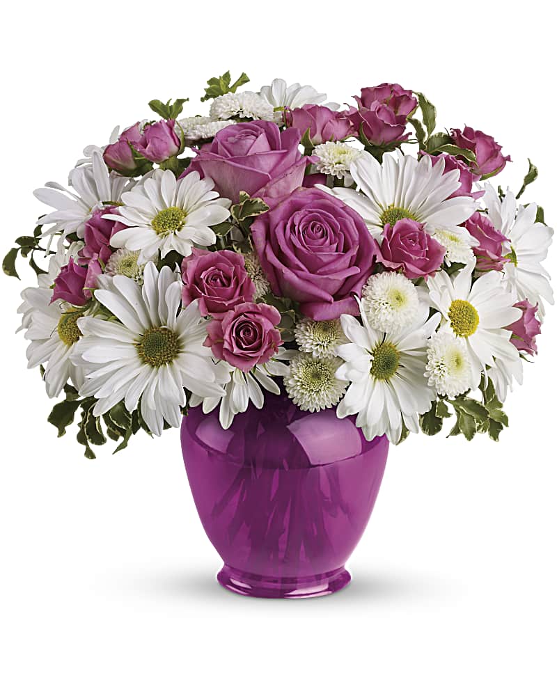 Teleflora's Pink Daisy Delight Bouquet - Teleflora