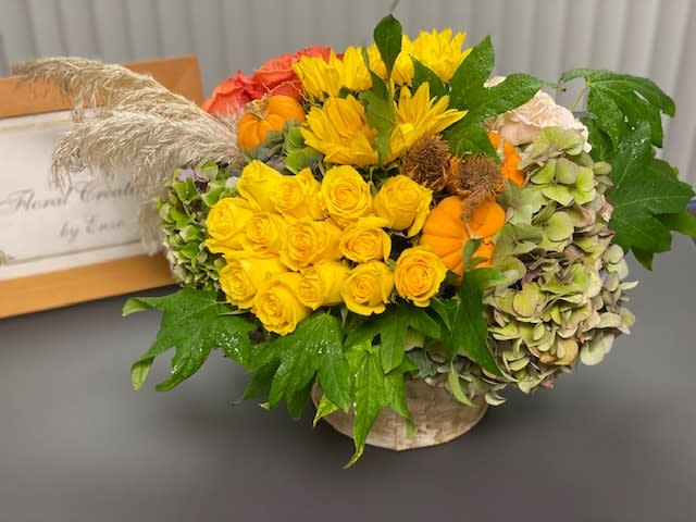 Pumpkins And More Flower Delivery Santa Ana CA - Floral Creations by Enzo