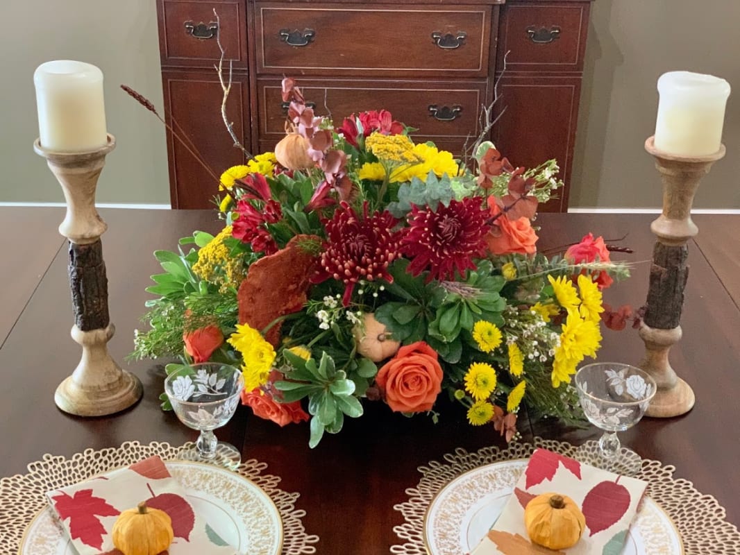 Fresh Flowers Table Centerpieces