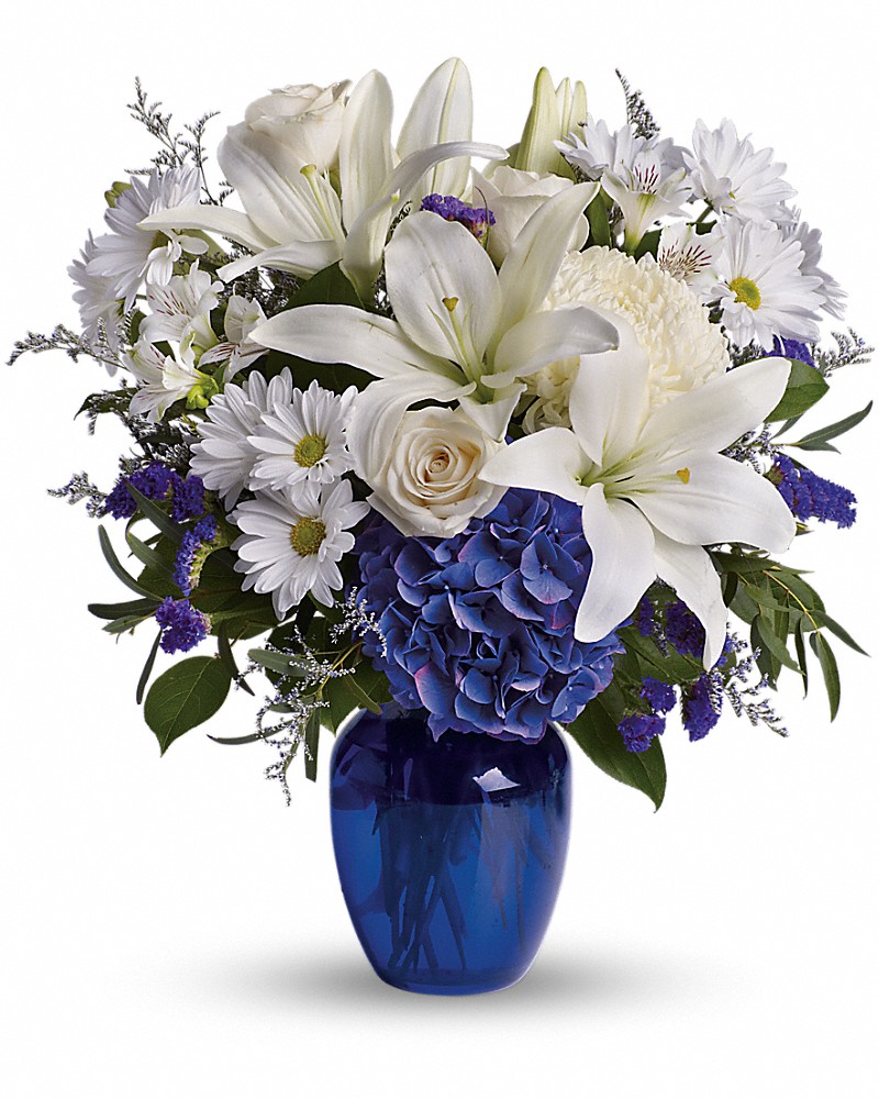 Beautiful in Blue Bouquet - Teleflora