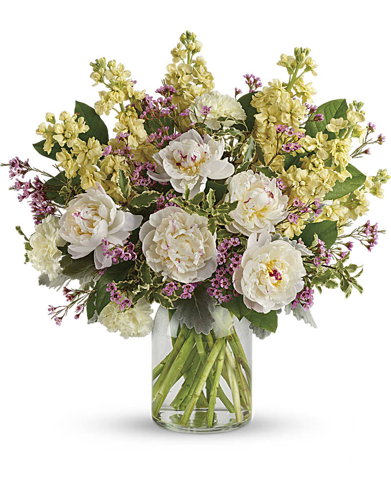 Serene Spring Peony Bouquet - Teleflora