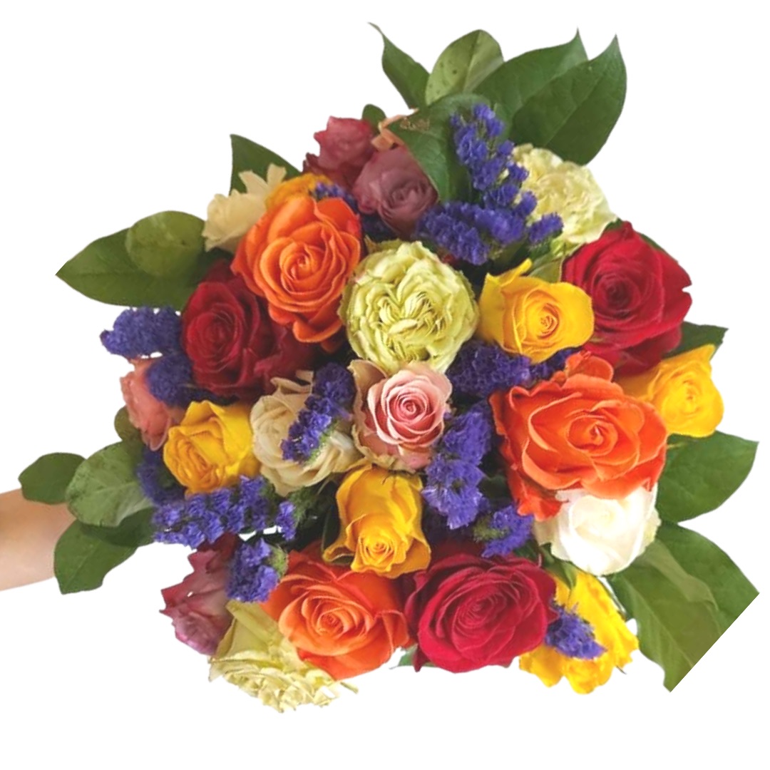 Rosy Rainbow Bouquet