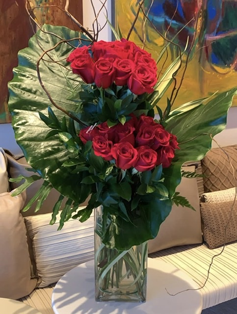 Modern Roses-Choice of Color Flower Delivery Westmoorings Trinidad ...