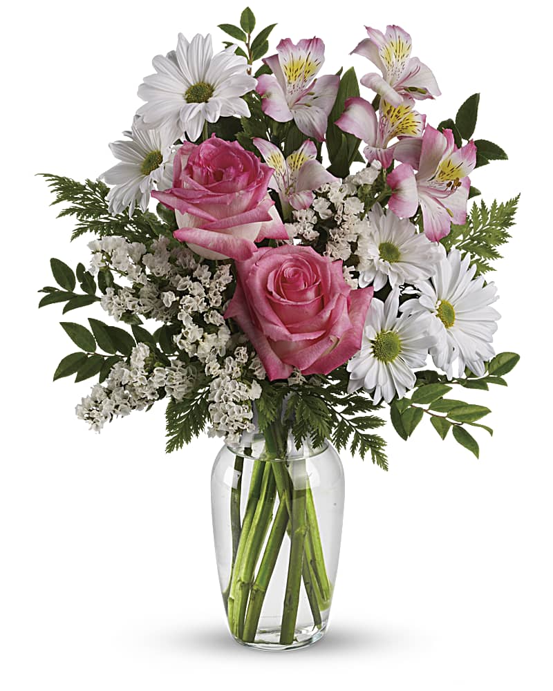 What a Treat Bouquet with Roses - Teleflora