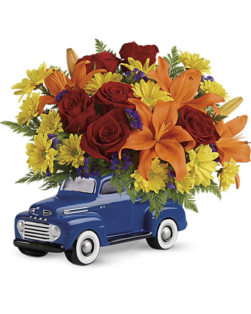 Vintage Ford Pickup Bouquet by Teleflora - Teleflora