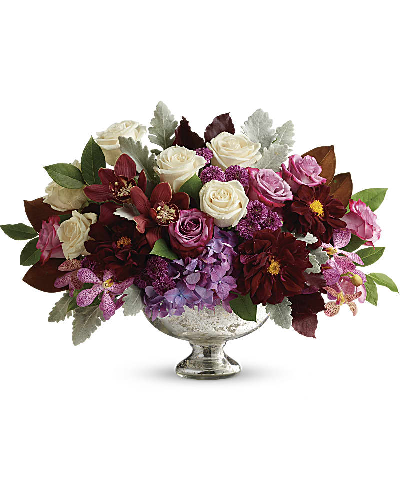 Teleflora's Beautiful Harvest Centerpiece Flower Arrangement - Teleflora