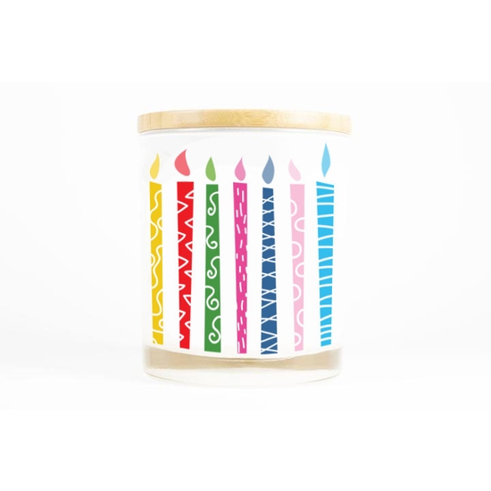 Happy Birthday Candle Flower Delivery Stillwater OK - Garden Party Florist