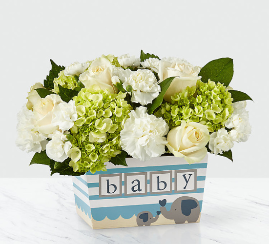 Darling Baby Boy Bouquet arranged by a florist in Commack, NY : Commack ...