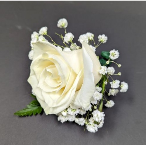 Rose Single Boutonniere