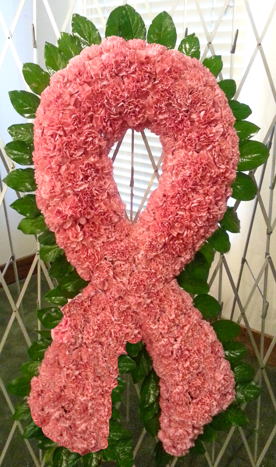 D-11 Lazo de cancer en claveles Bella Flor Inc