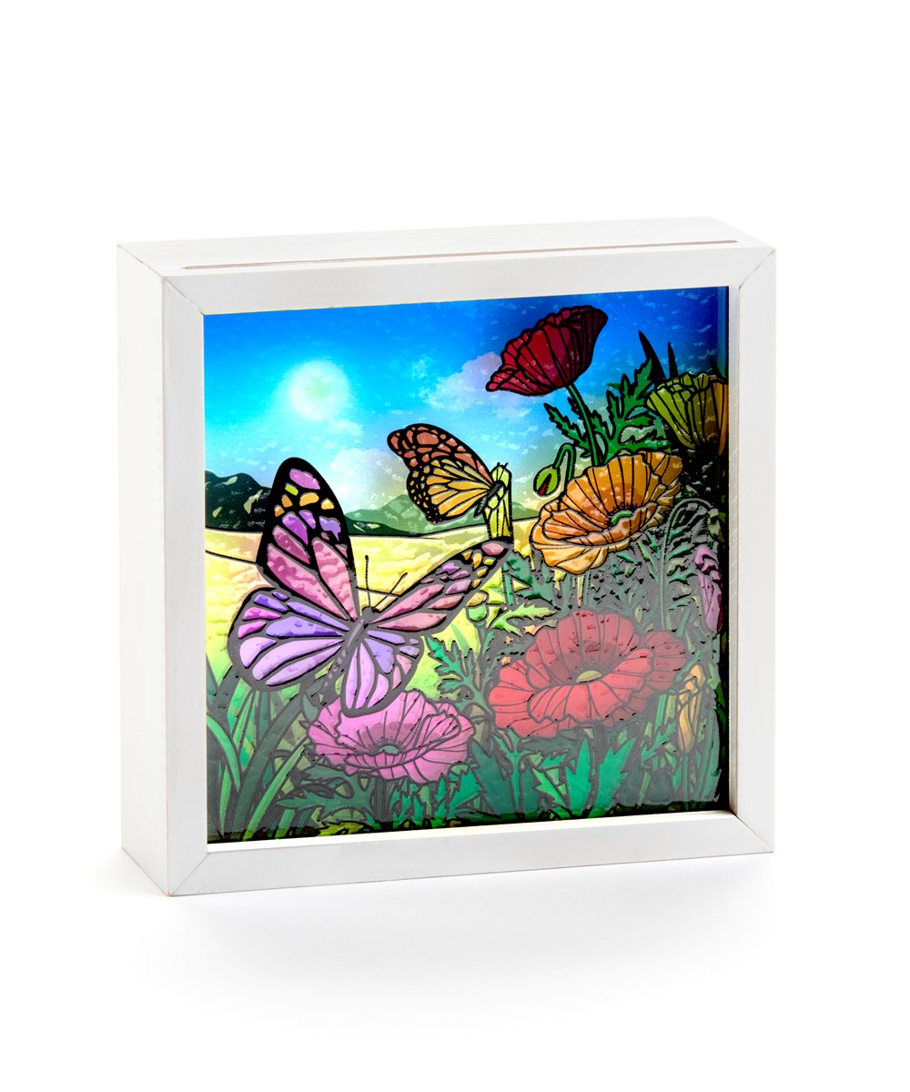 Butterfly Wildflower LED Light Box Flower Delivery Kokomo IN - Banner ...