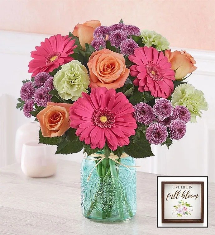 Splendid Spring™ Bouquet from 1-800-FLOWERS.COM