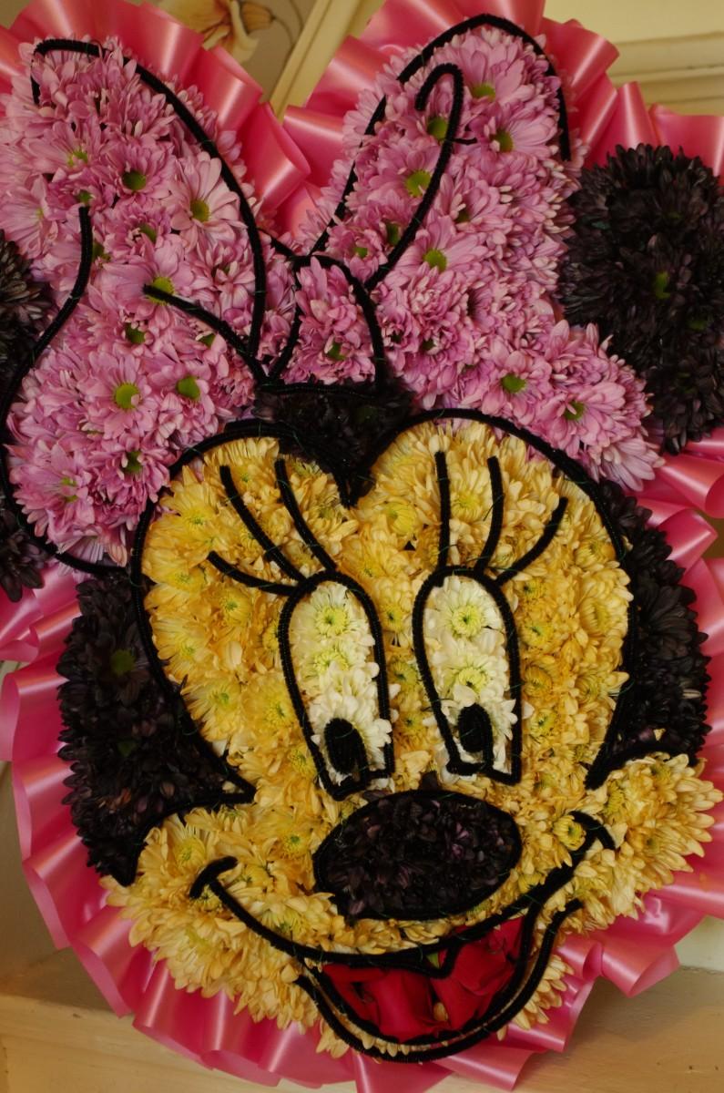 Minnie Mouse Flower Arrangement | Middleboro MA Florist | Same Day ...