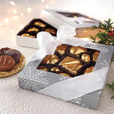 Snow Flurry Box 20 Piece Harbor Sweets Chocolate Asst. : Middleboro, MA ...