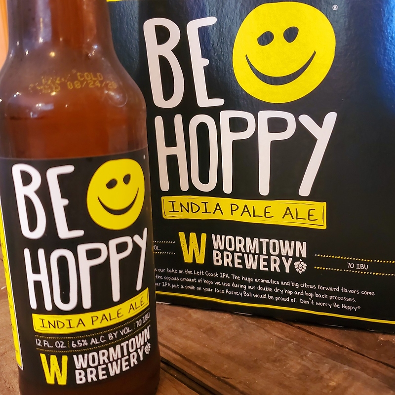 Be Hoppy IPA, Wormtown Brewing : Middleboro, MA Florist, Wine & Gift ...