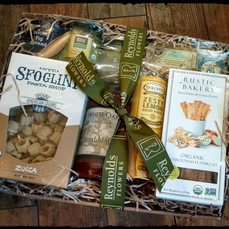 Mediterranean Gourmet Basket | Middleboro MA Florist & Wine Shop