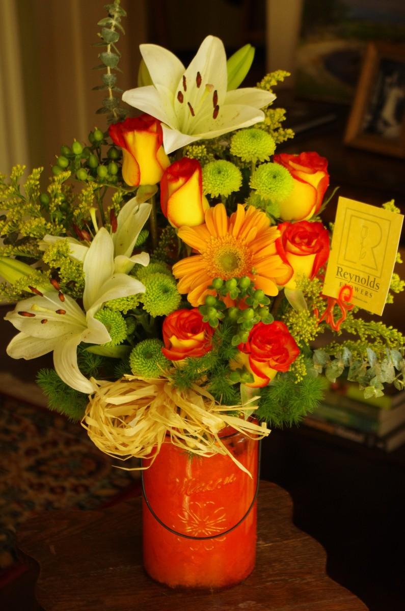 August Anniversary | Reynolds Flowers Middleboro MA Florist, Wine ...