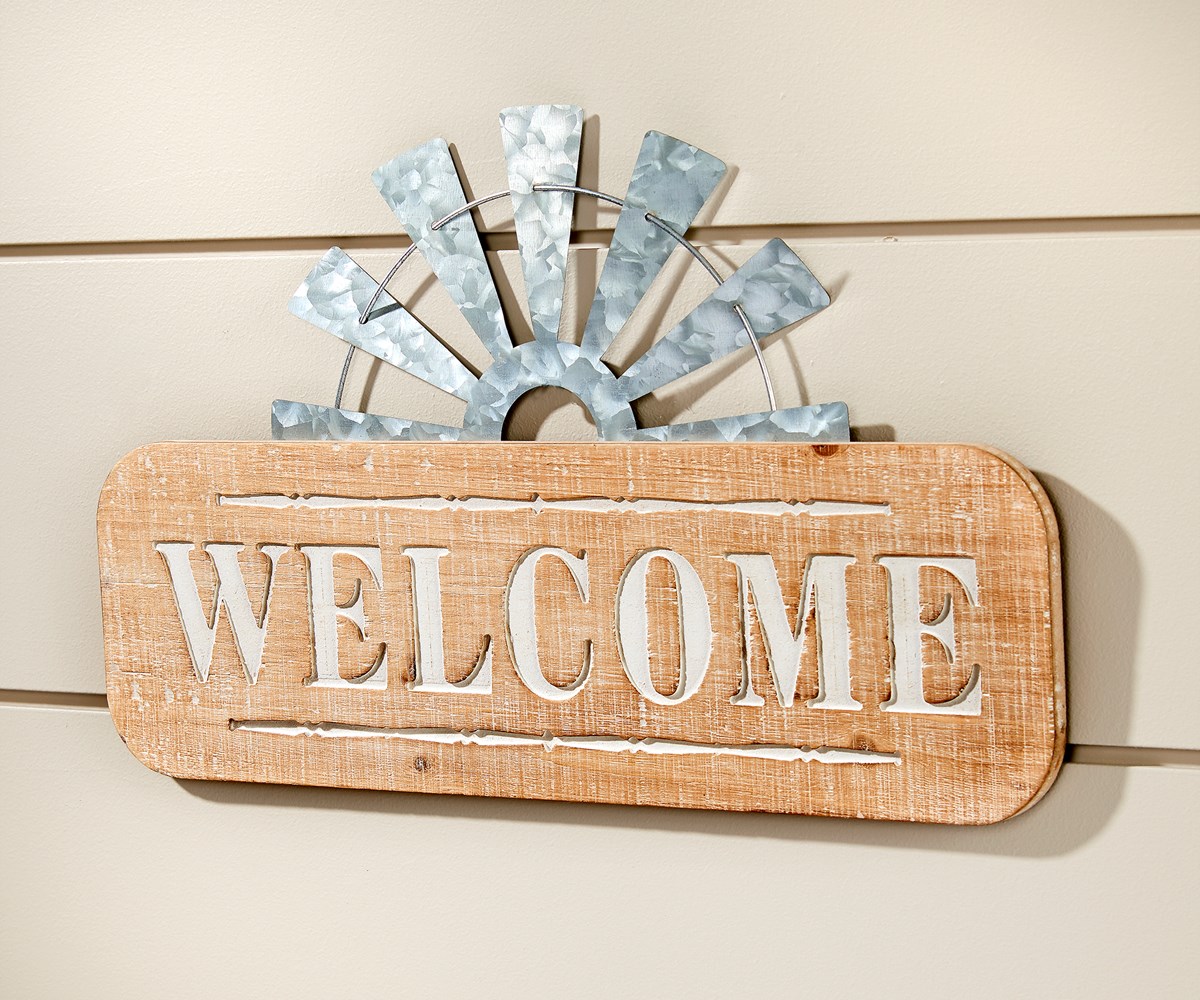 Windmill Welcome Sign Flower Delivery The Villages FL - Plantation ...