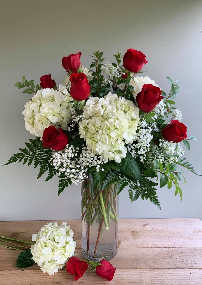 Roses and Hydrangea - Round Rock, TX