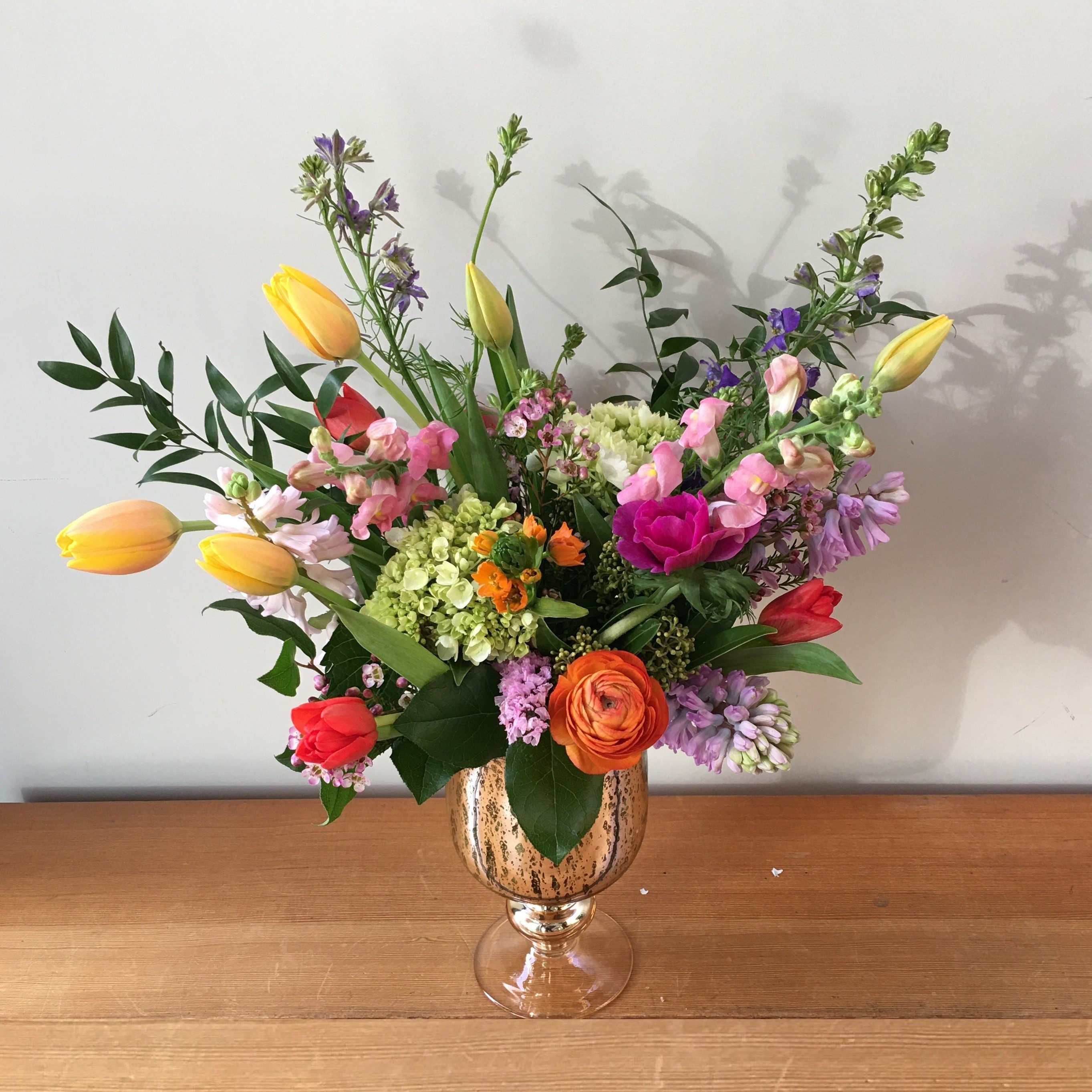 Spring Awakening Flower Delivery Victoria BC - Poppies Floral Art