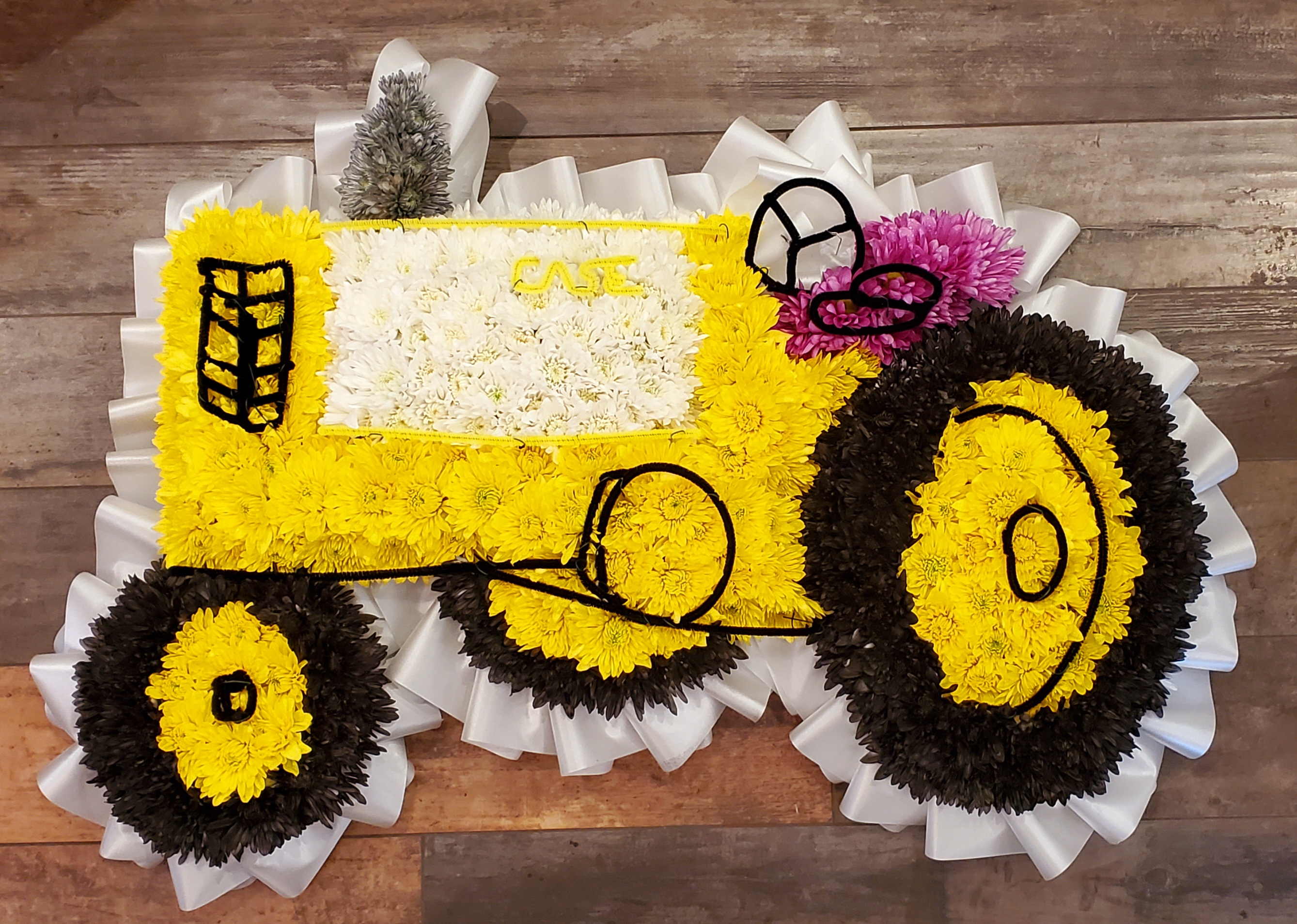 John Deere Tractor Flower Arrangement Funeral | Best Flower Site