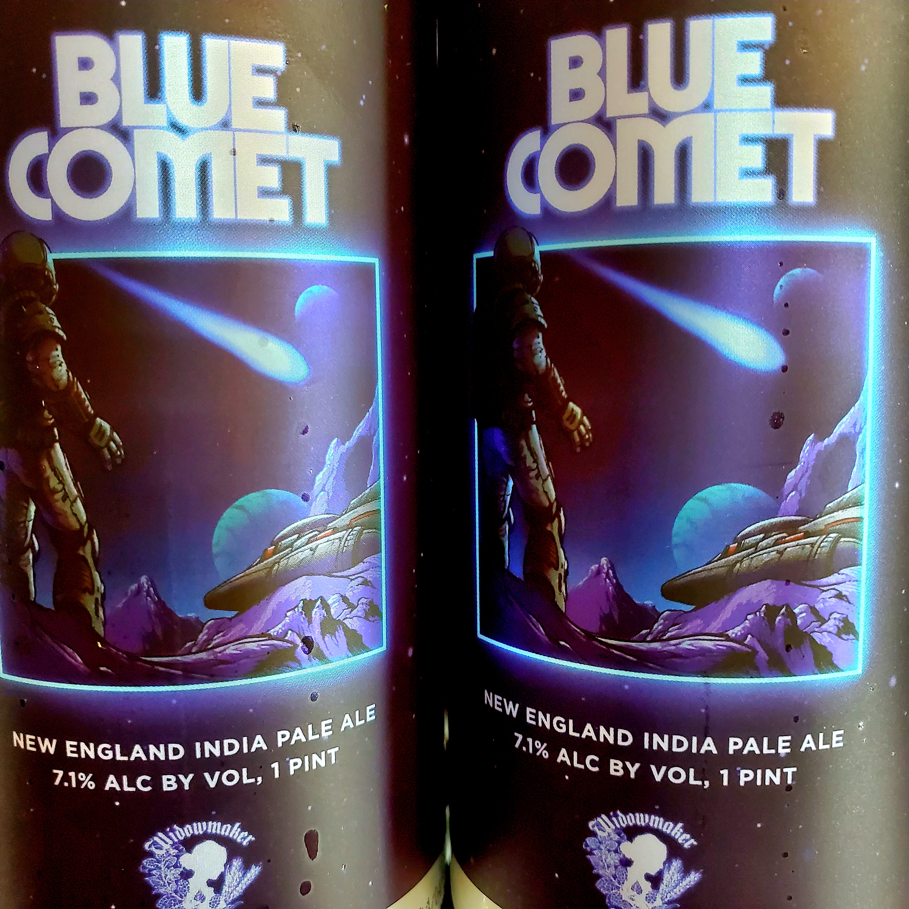BLUE COMET - New England IPA Widowmaker Brewing, Braintree, MA IPA | 7. ...